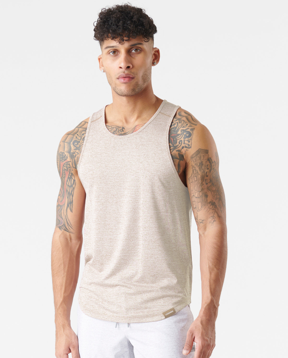 Enzo Tank River Rock Heather – Legends Retail